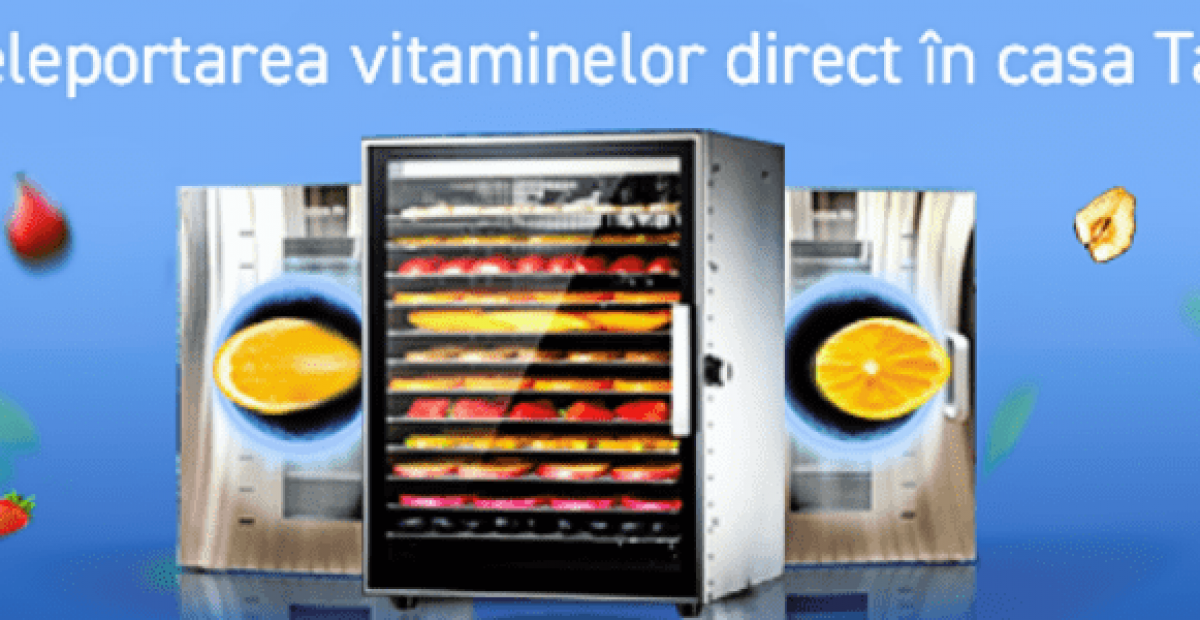 Cum îți poate îmbunătăți viața un deshidrator de alimente - Tehno MS